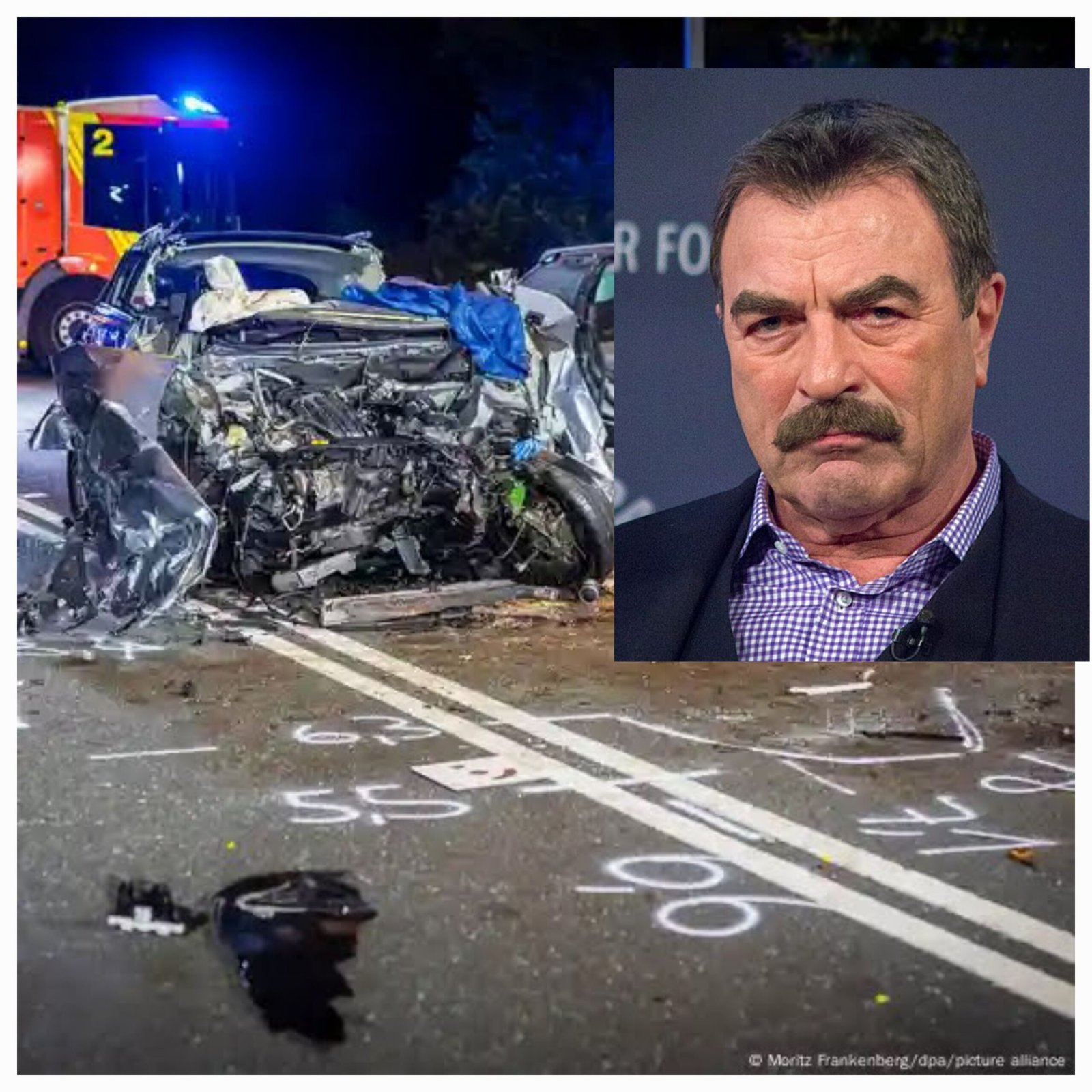 Shocking Accident: Frank Reagan (Tom Selleck) Involved in...