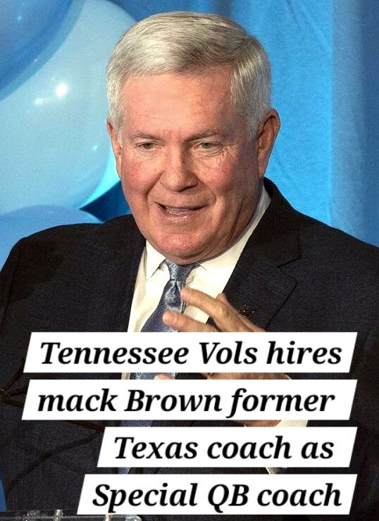 BREAKING NEWS: Just Minutes Ago, Tennessee Volunteers